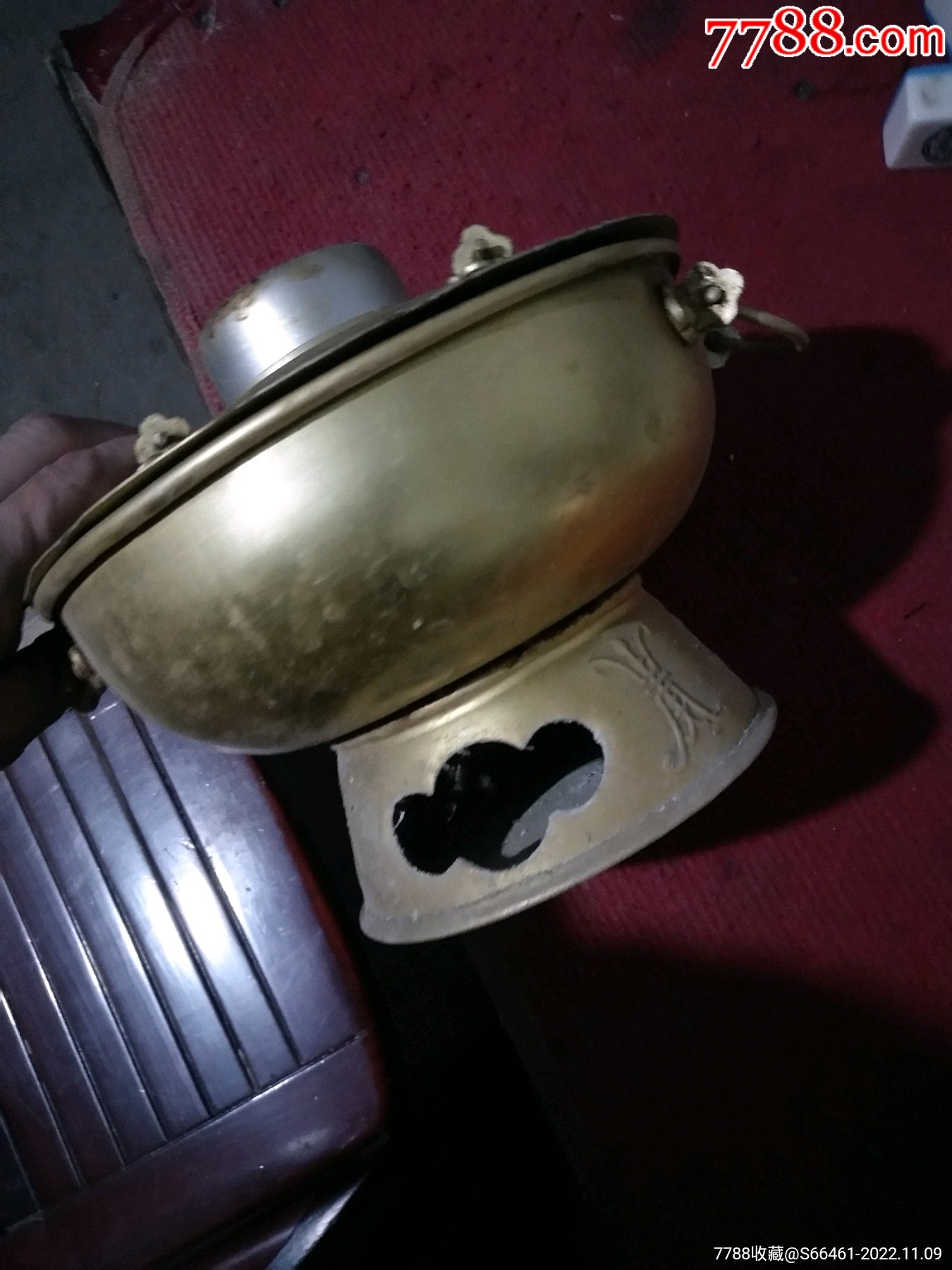 少见文 时期的溜金寿字火锅一个 火锅 火锅炉 古旧表之家7788收藏 收藏热线