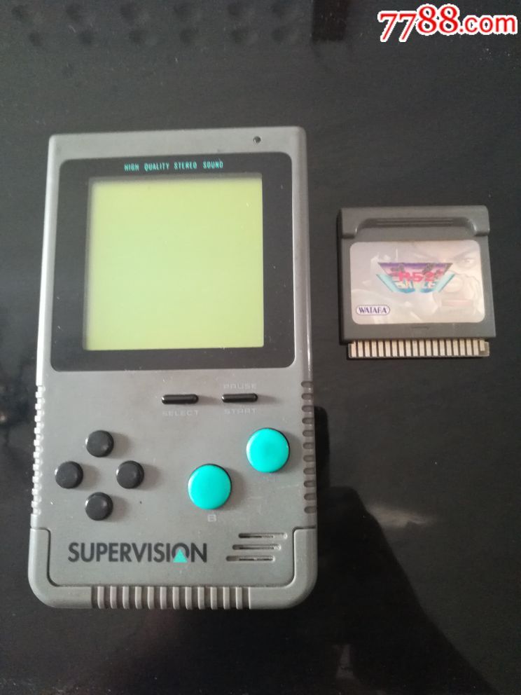 老玩具，怀旧游戏掌机，插卡式，早期supervision，非任天堂gameboy__【7788收藏__收藏热线】