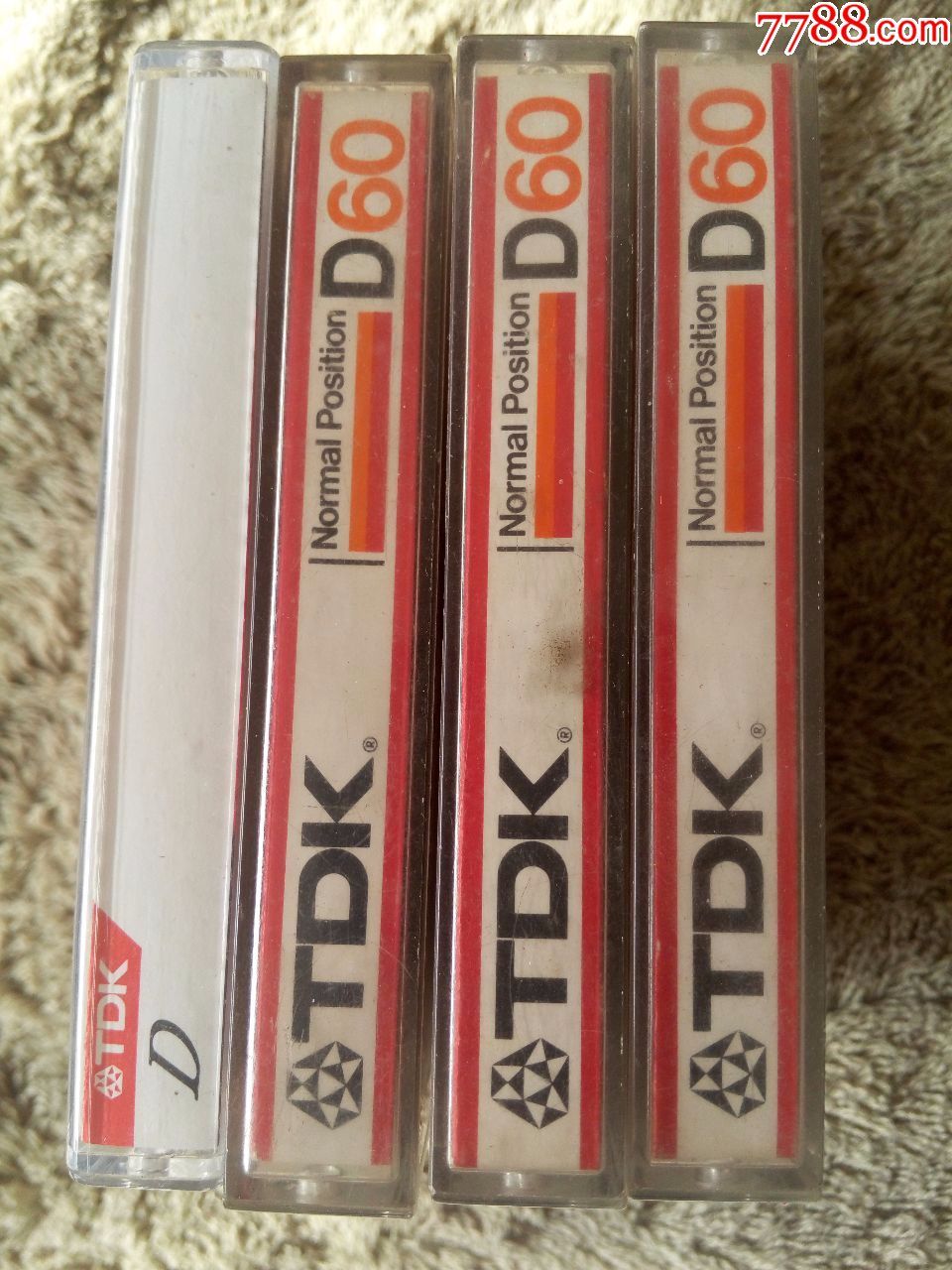 TDK空白磁带（日本，D系列）-价格:4元-au16526890-磁带/卡带 -加价-7788收藏__收藏热线