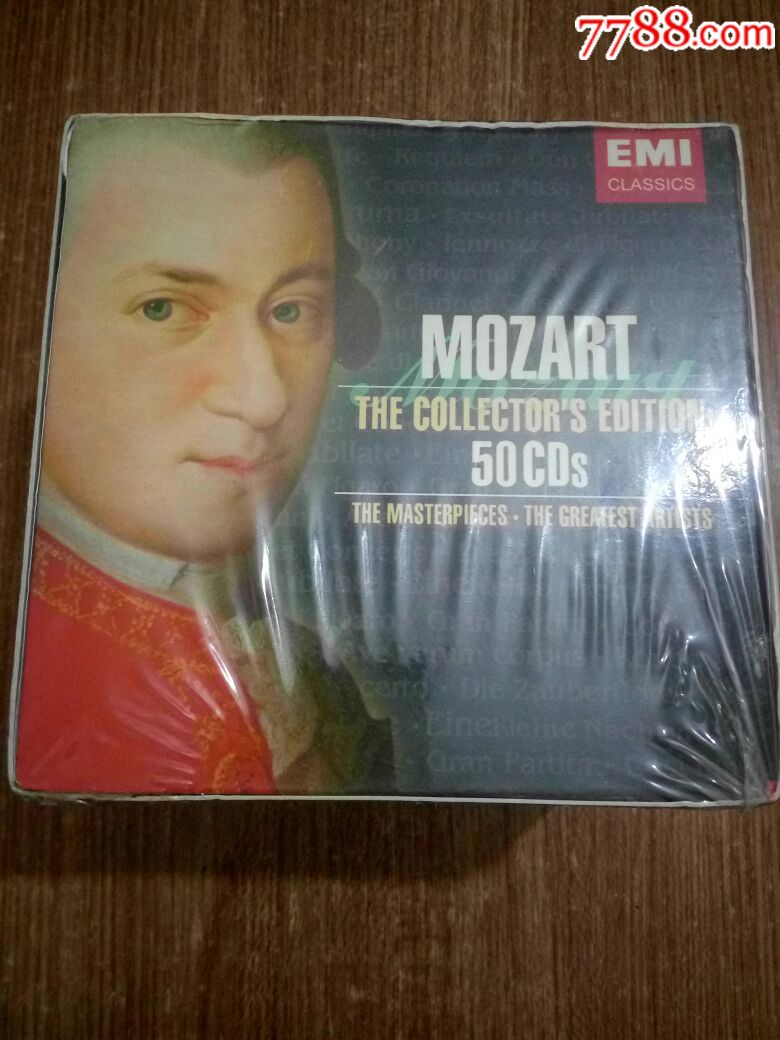 EMI.MOZART.50CDs,莫扎特_音乐CD_沈阳老旧杂货【7788收藏__收藏热线】