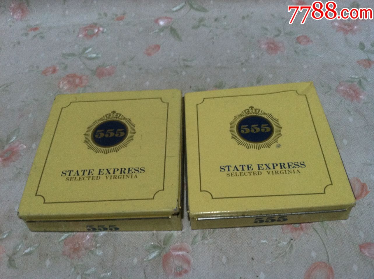 555铁盒2枚合拍--3D立体卡标【产地如图】_烟标_九州万万购购【7788收藏__收藏热线】