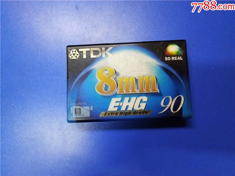 日本原装TDKP5-90EHGED空白摄像带8mm磁带录像带（未拆封）-价格:45元-au20467980-磁带/卡带 -加价-7788收藏__收藏热线