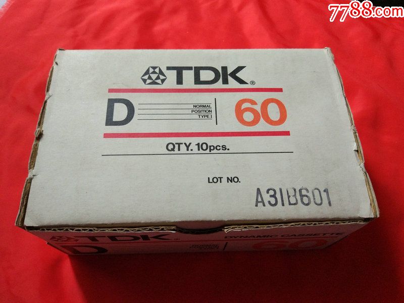 TDK-D60_磁带/卡带_图片欣赏_收藏价格_7788连环画