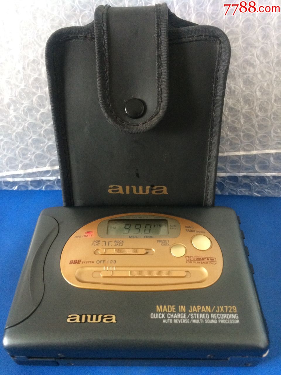 一台经典收藏原装日本爱华老式复古怀旧JX729卡带随身听磁带机_随身听/mp3_陇上藏家【7788收藏__收藏热线】