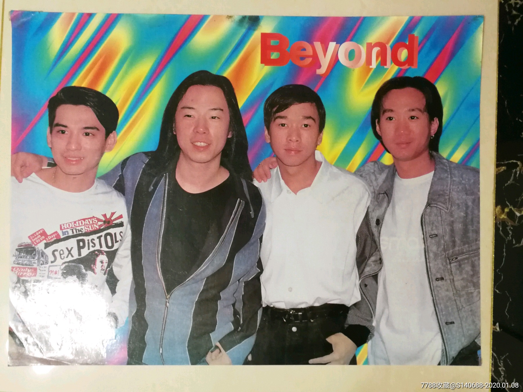 beyond乐队明星海报四开-价格:50元-au22100826-年画/宣传画 -加价-7788收藏__收藏热线