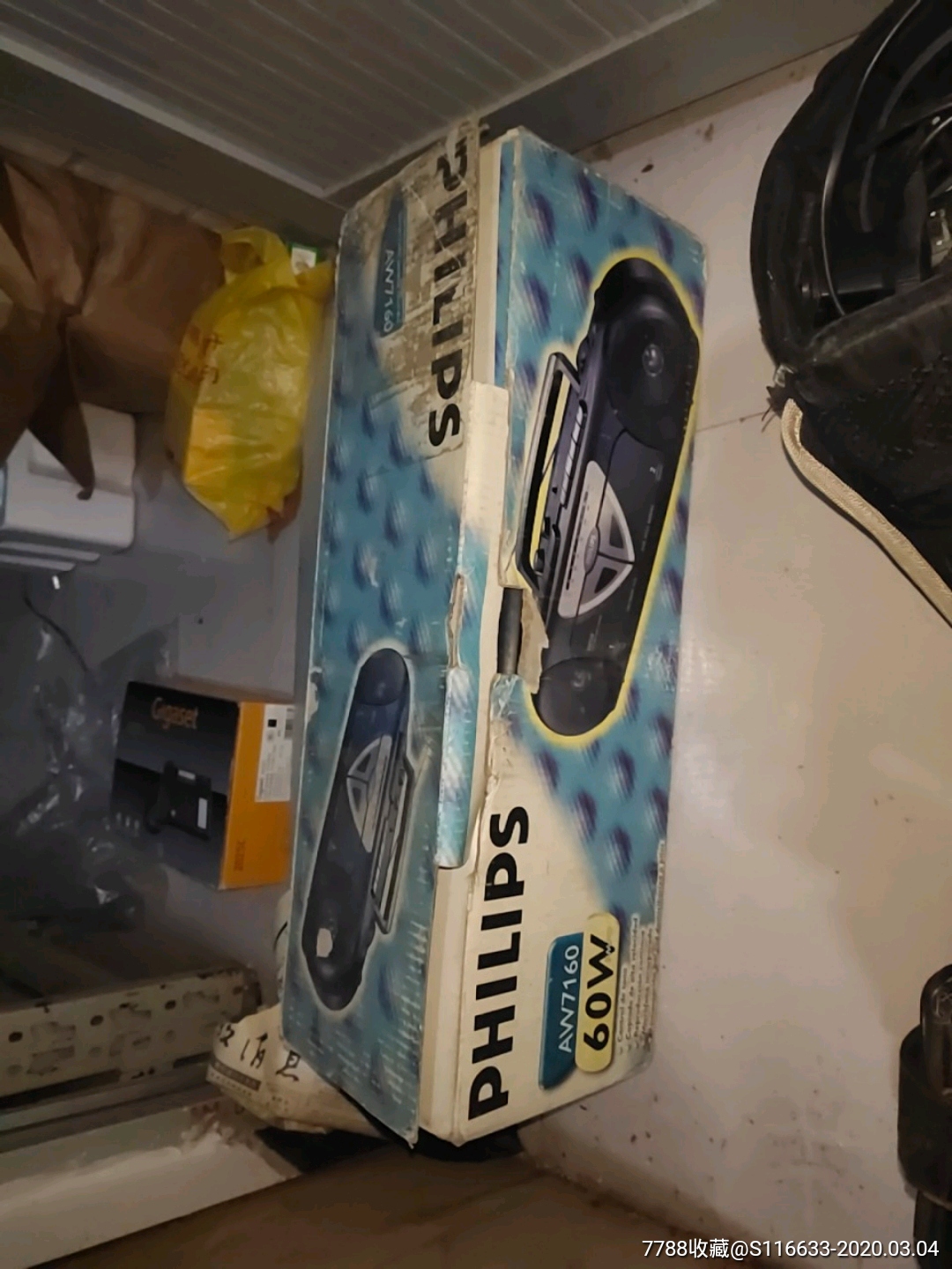 飞利蒲，AW7160，60w，收录机，原包装盒，看图片-价格:10元-au22411925-三用机/两用机 -加价-7788收藏__收藏热线