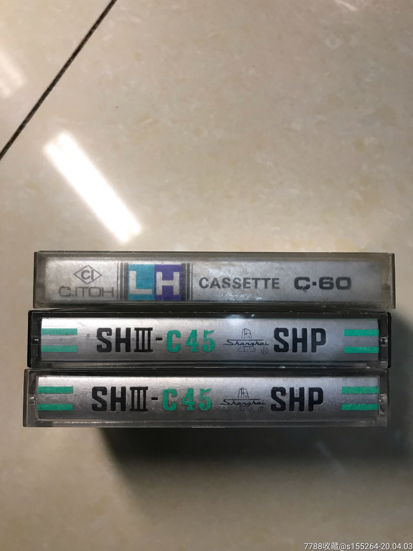 C.ITOH;SH-C45(已使用过3盒合拍）_磁带/卡带_收藏交流_回收价值_7788磁带收藏