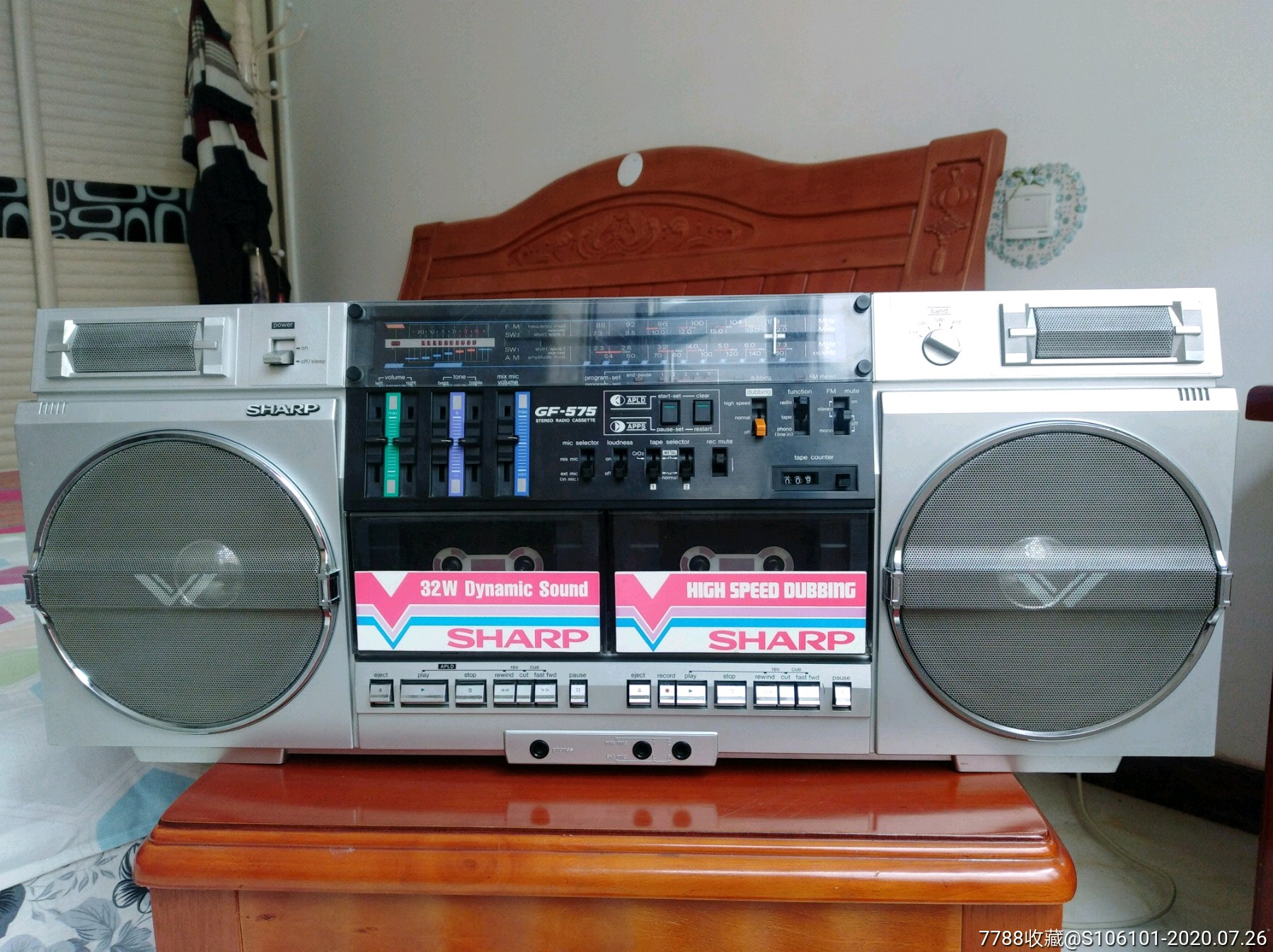 夏普GF-575ZB收录机_三用机/录音设备_藏品堂【7788收藏__收藏热线】