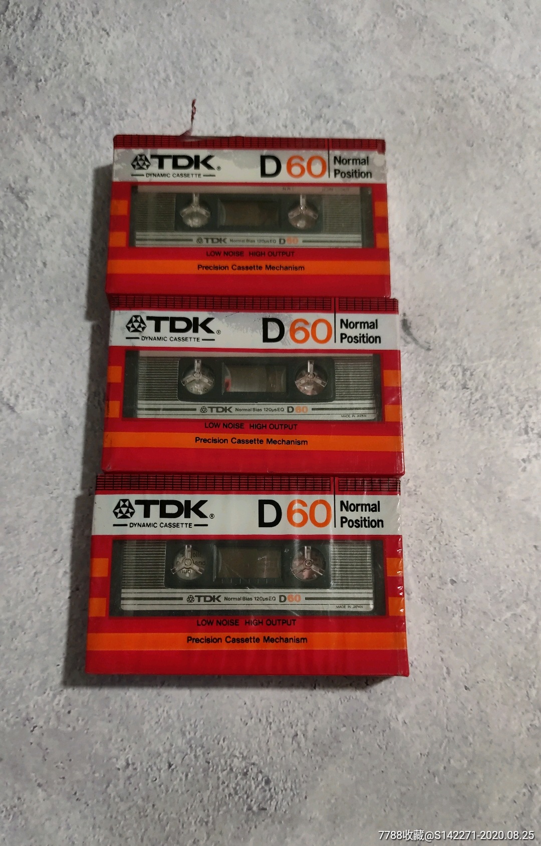 TDK-D60空白磁带[三盘合售](磁带)16-2__【7788收藏__收藏热线】