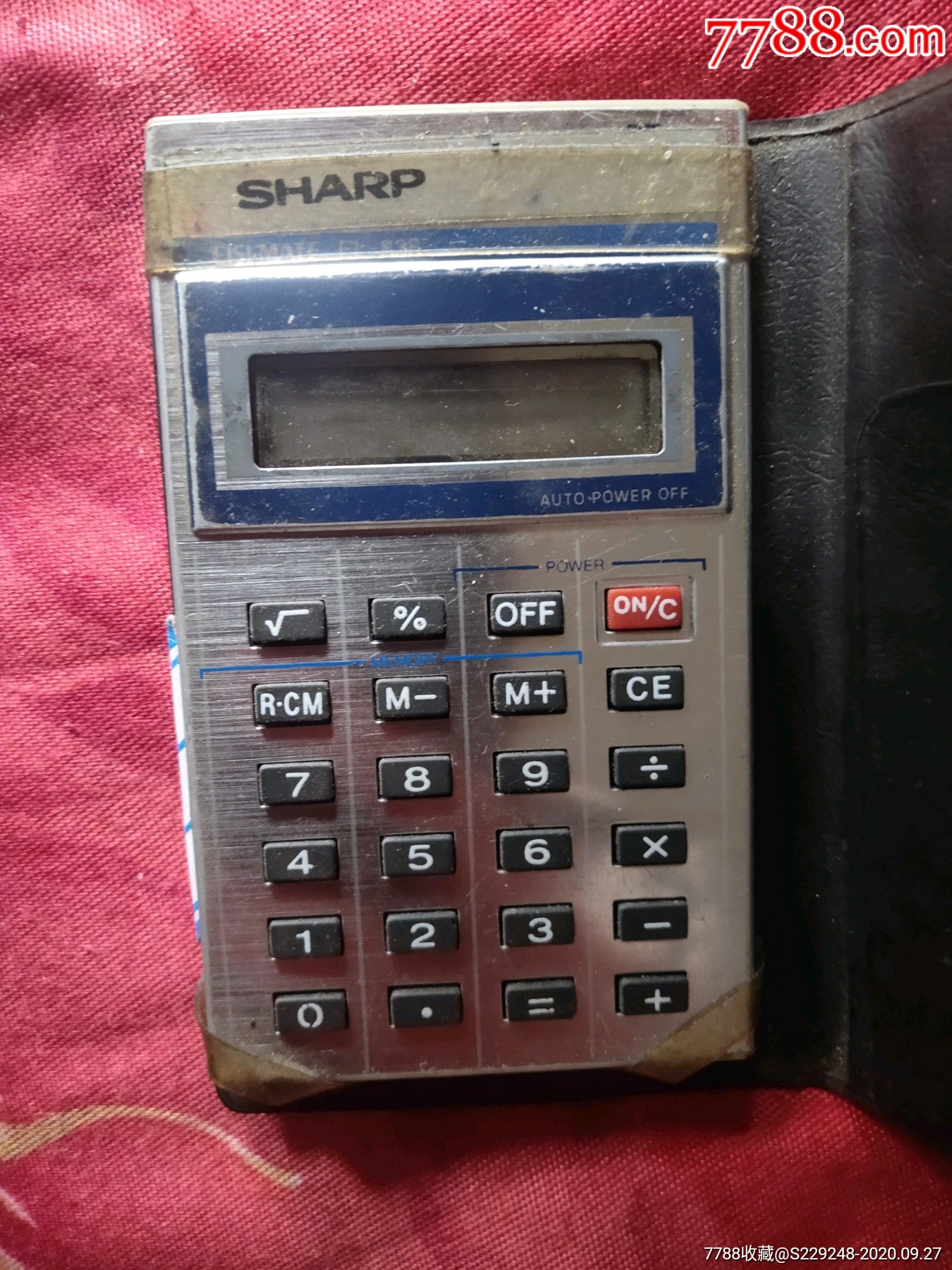 SHARPEL-838袖珍计算器-价格:20元-au24324784-计算器 -加价-7788收藏__收藏热线