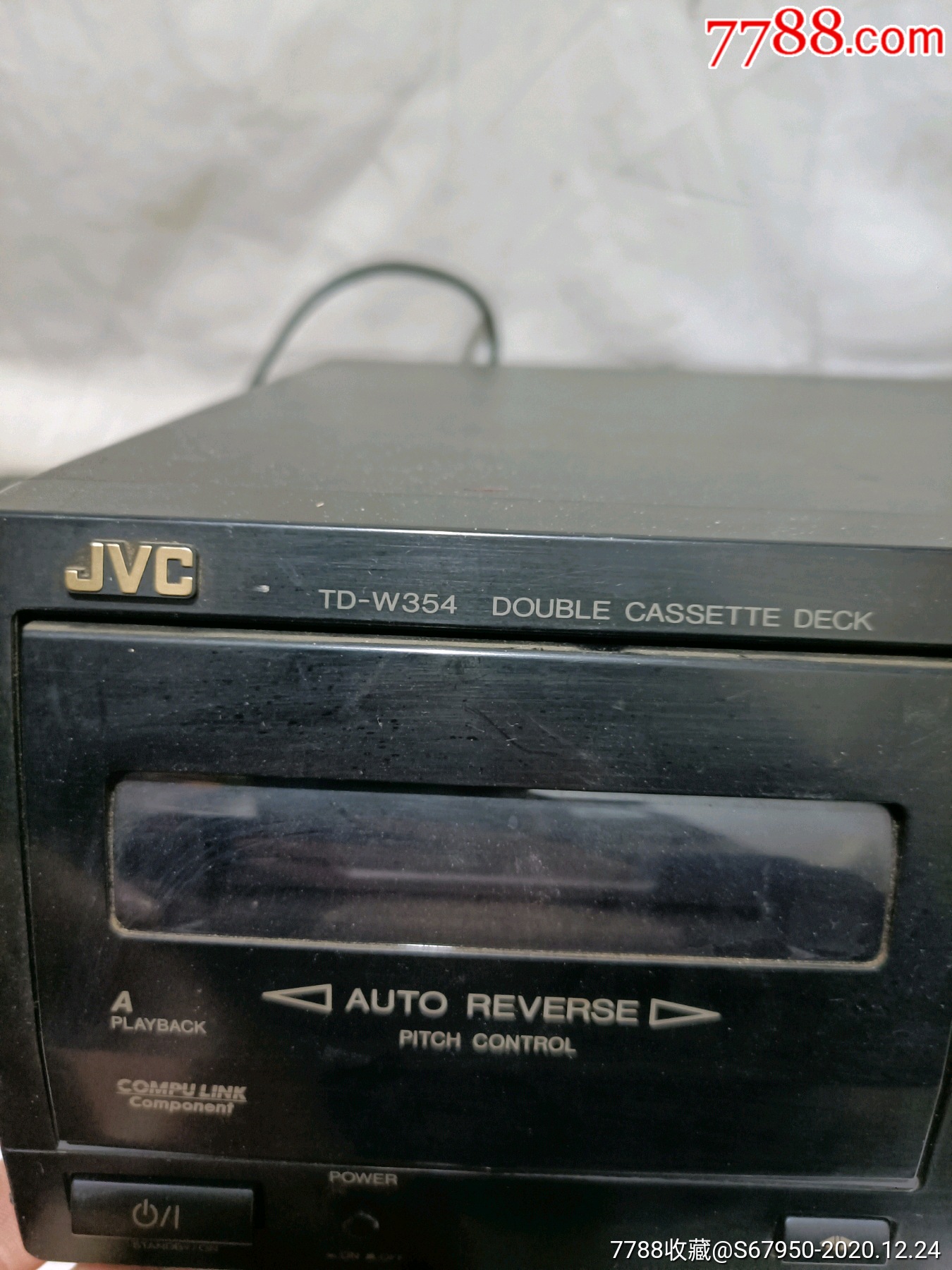 马来西亚，JVC双卡坐，录放机，好用-价格:200.0000元-au25154975-三用机/两用机 -加价-7788收藏__收藏热线