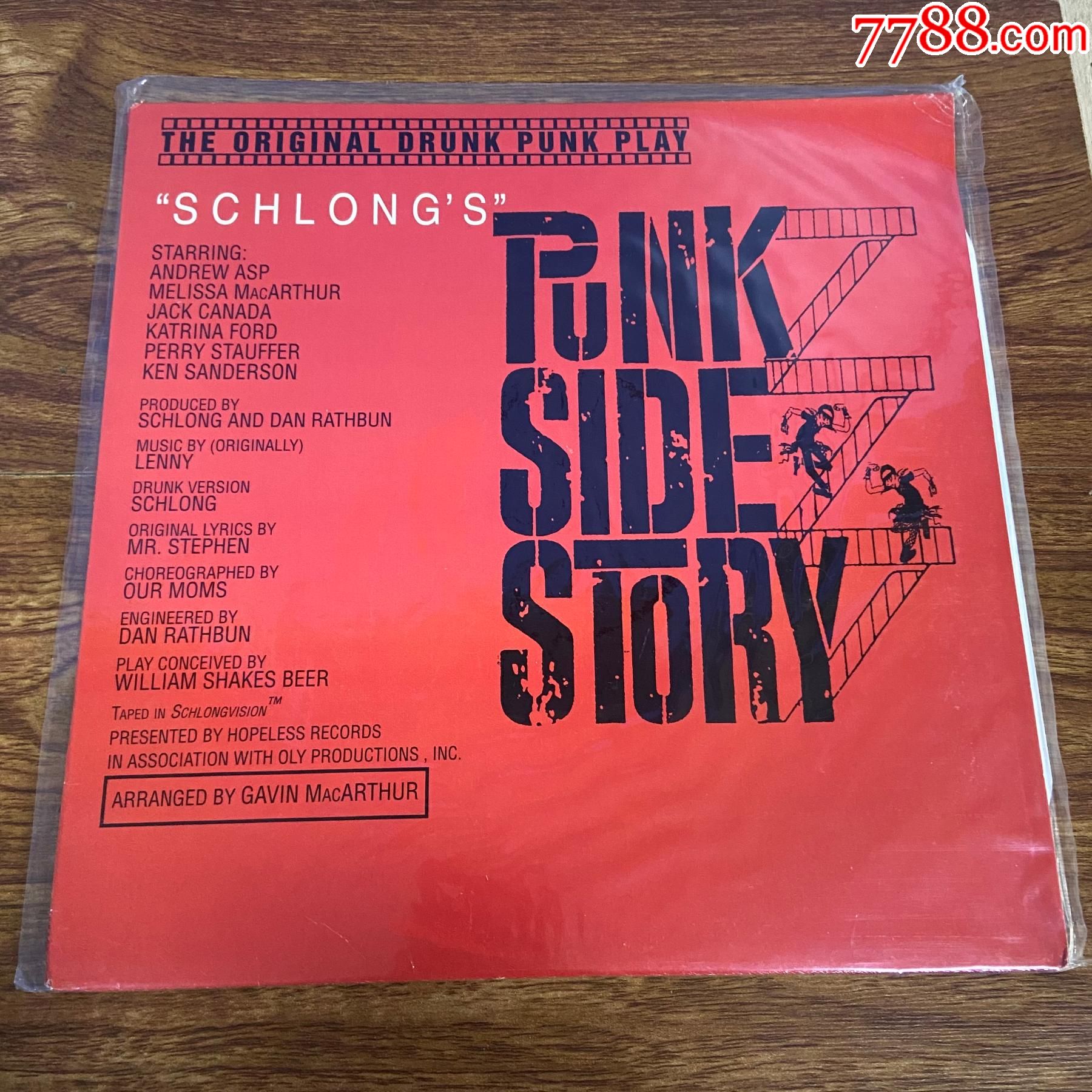 Schlong的朋克故事-12寸黑胶LP-125_海外唱片/胶片_碟行音像制品店【7788收藏__收藏热线】
