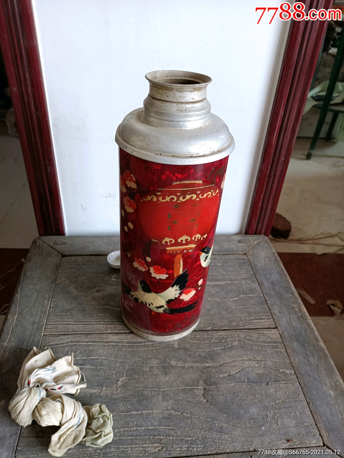 怀旧老喜鹊登梅铁皮暖壶_水壶/壶类_燕的古玩店【7788收藏__收藏热线】