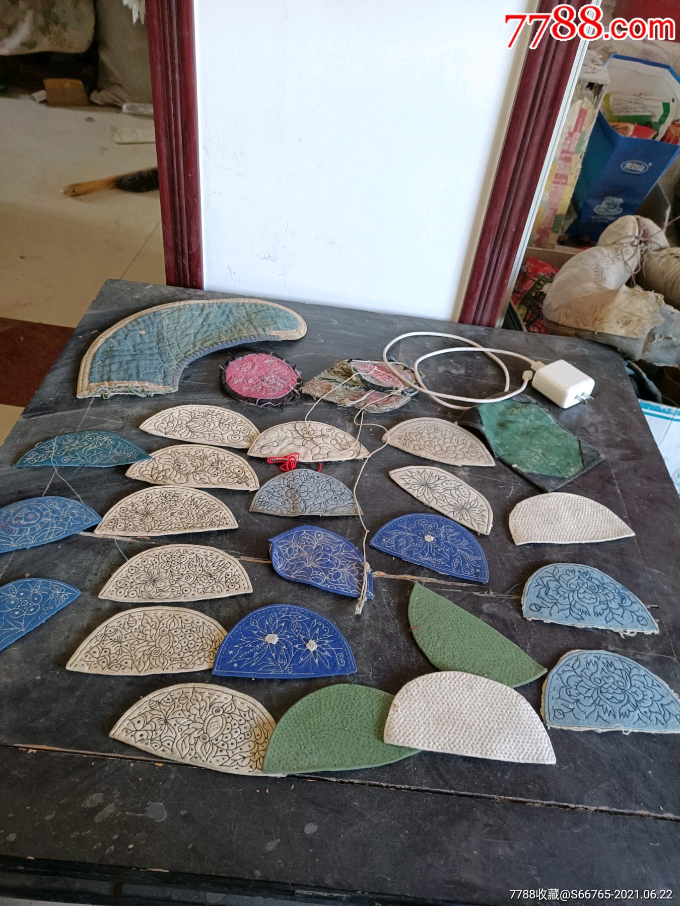 怀旧民国手工绣片31片__【7788收藏__收藏热线】