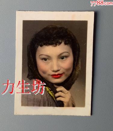 民国上海美女——沙白，20岁啦！手上上色，1939年于大西，看背题__【7788收藏__收藏热线】