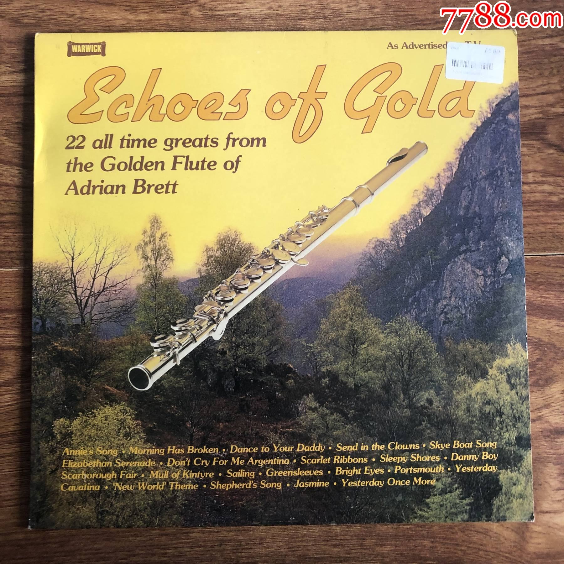 AdrianBrett-金色的回声-12寸黑胶LP-A70_老唱片_碟行音像制品店【7788收藏__收藏热线】