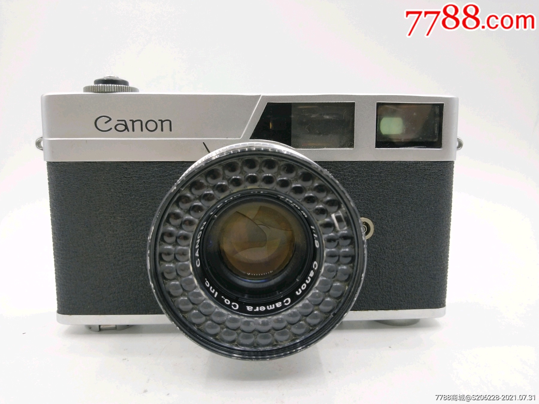 1275★Canon-Canonet旁轴／机身编号：995086_傻瓜机/胶片相机_蒋夫子收藏【7788收藏__收藏热线】
