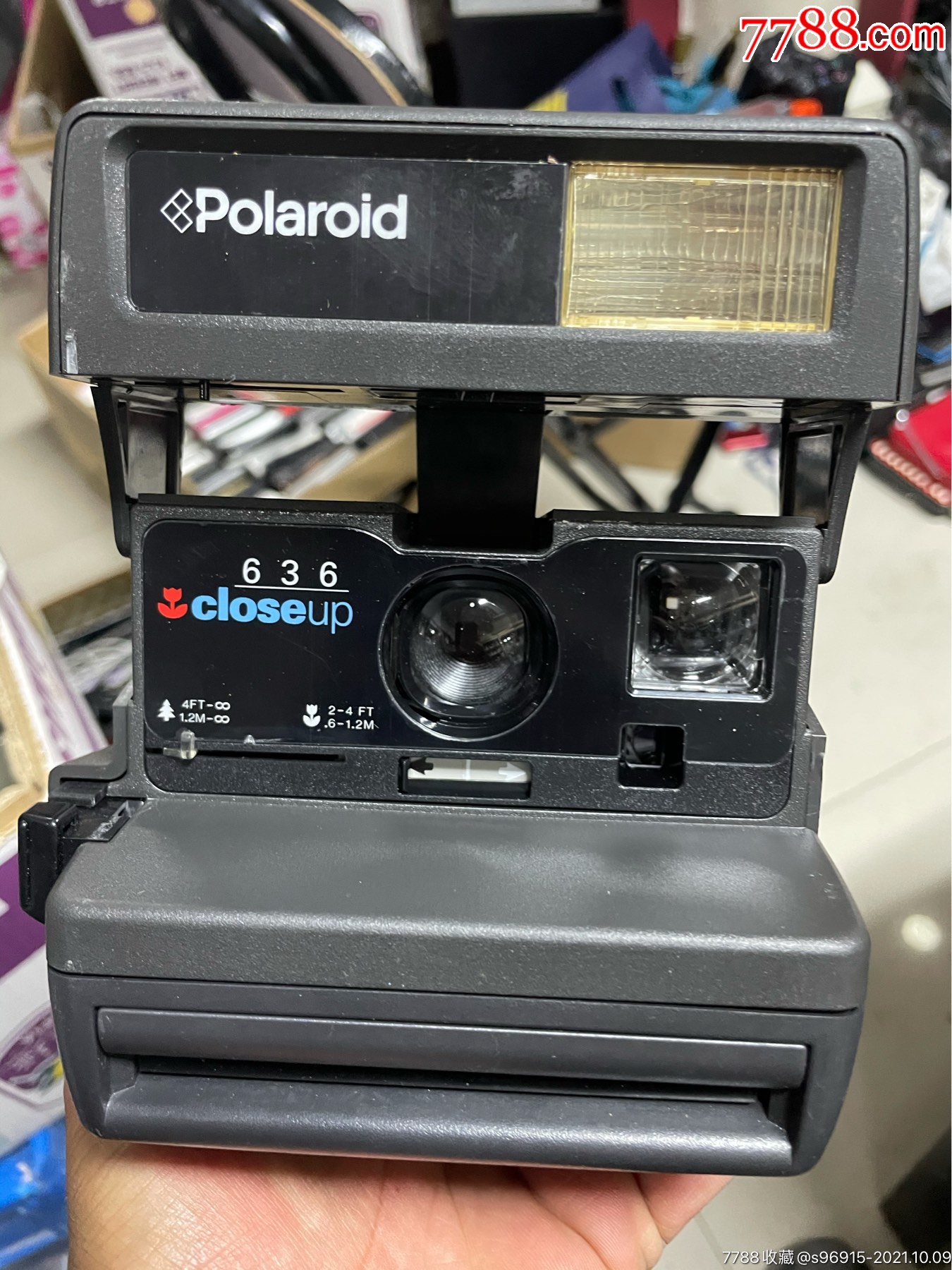 宝丽来636_拍立得相机_金达莱民俗收藏【7788收藏__收藏热线】