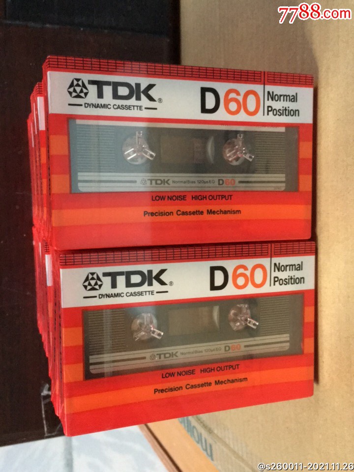 TDK、D60空盒録音磁带、20盒_磁带/卡带_四十五号铺面【7788收藏__收藏热线】
