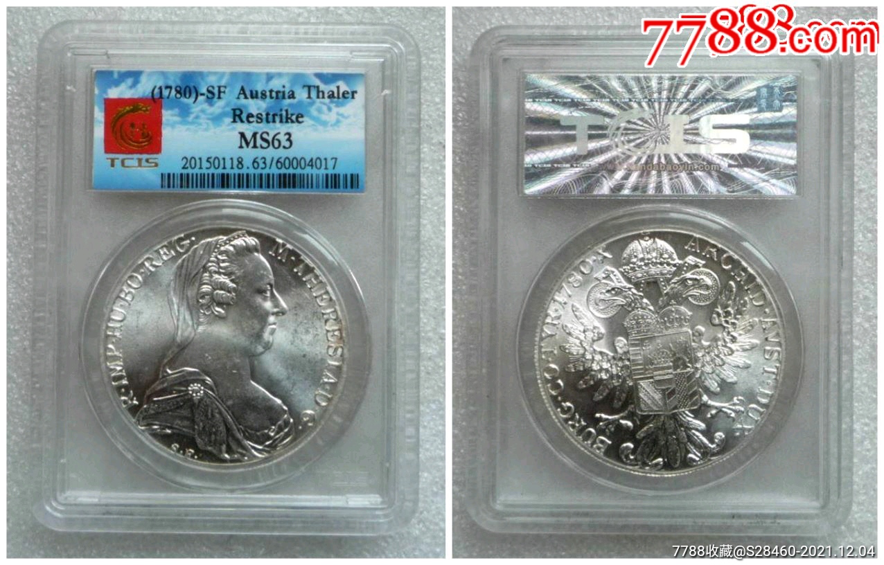 TCIS评级MS63奥匈大奶妈_外国钱币_三元及第【7788收藏__收藏热线】