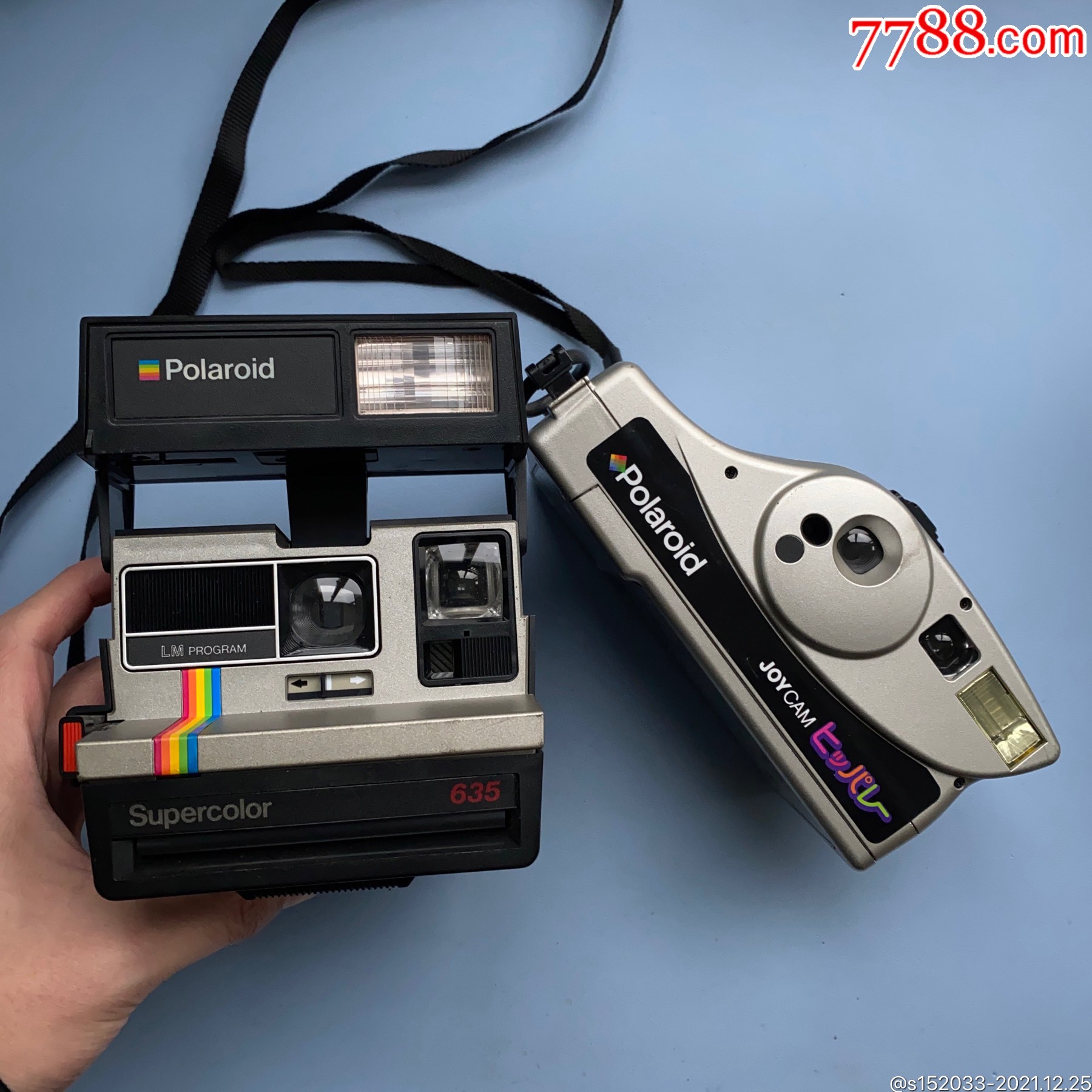 宝利来宝丽莱拍立得635彩虹和JOYCAM胶片相机相纸一次成像即时显影相机_傻瓜机/胶片相机_集散地牛蛙【7788收藏__收藏热线】