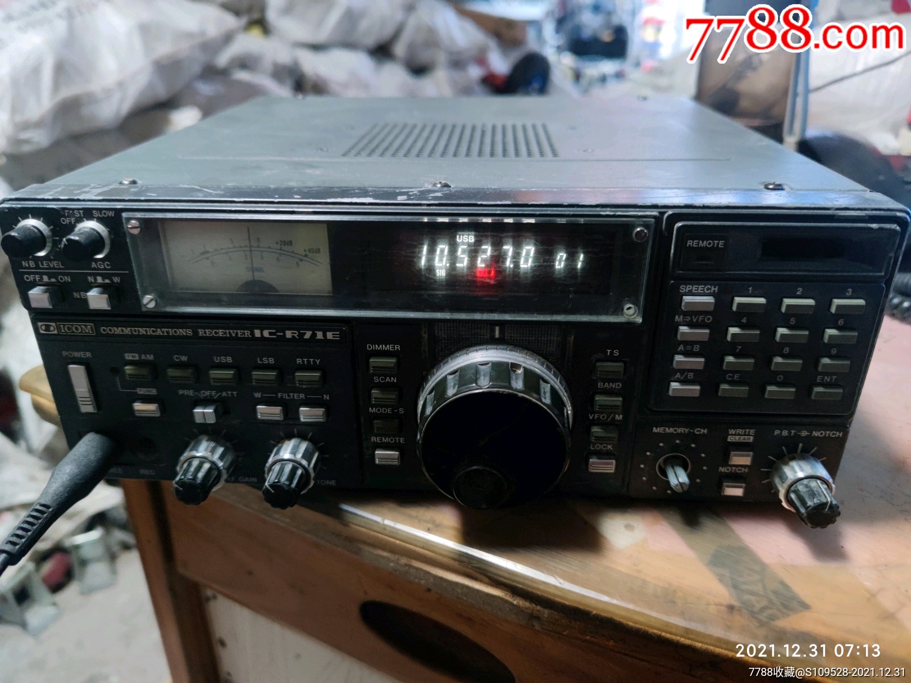 进口icom-ic-r71E短波接收机-价格:150元-au28834073-收音机 -加价-7788收藏__收藏热线