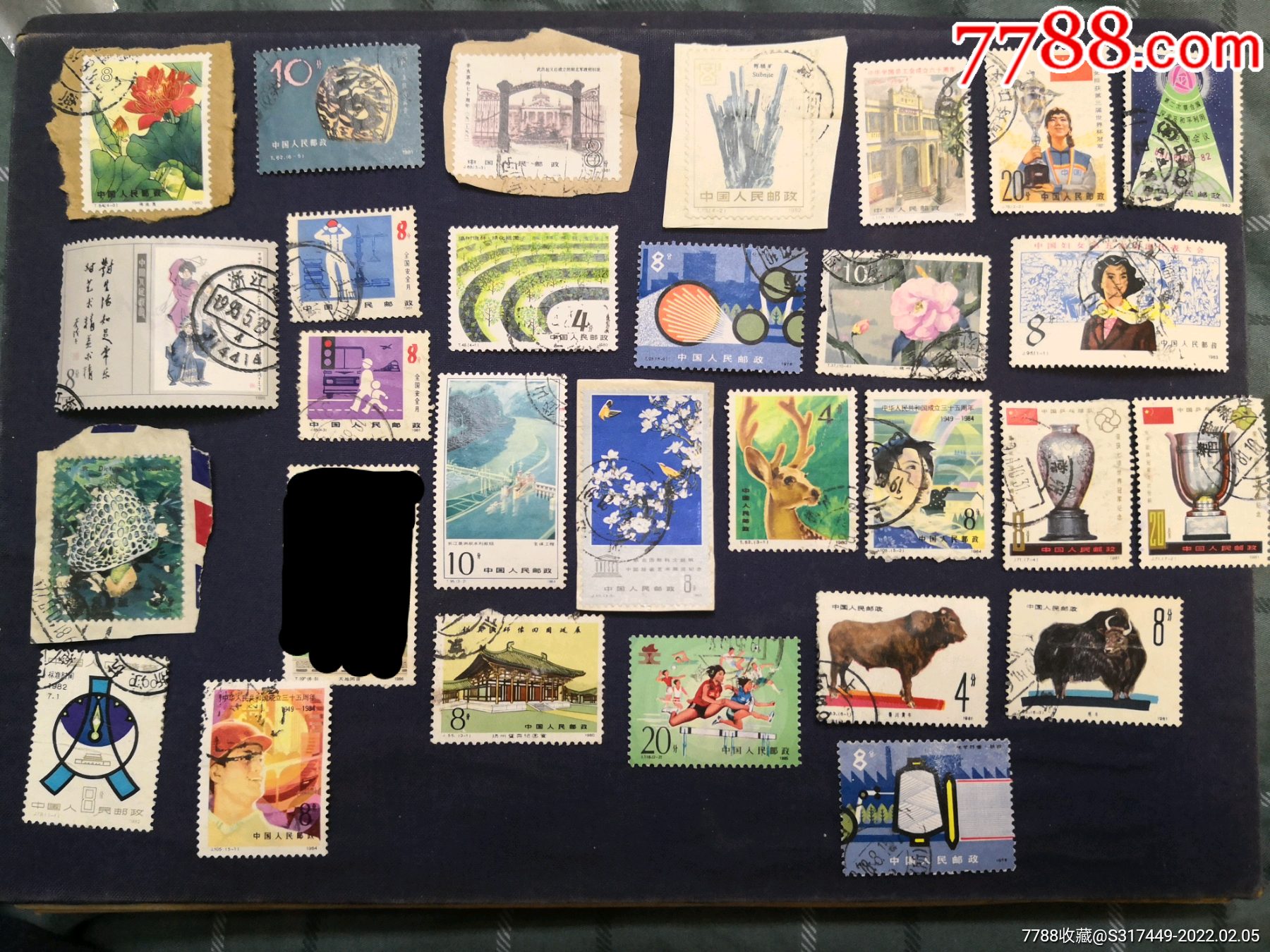 JT邮票一组_“T”字邮票_异域风情【7788收藏__收藏热线】