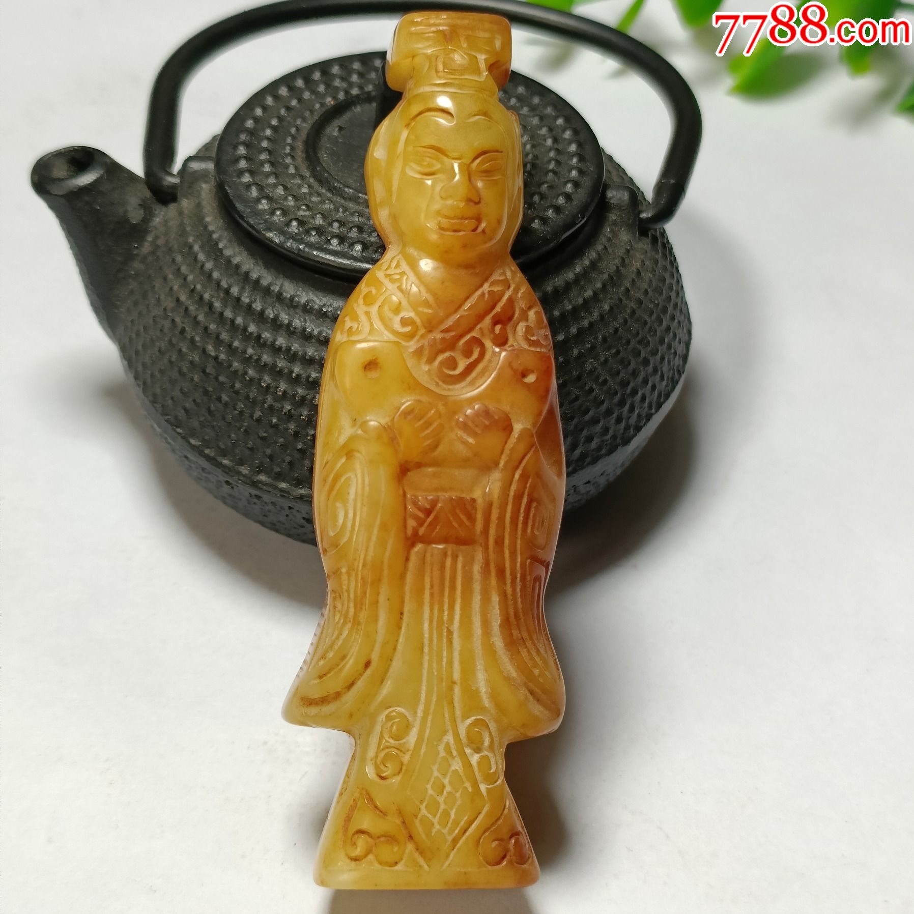 旧藏！！人物故事纹摆件-价格:88元-au29255744-其他玉石/玉器 -加价-7788收藏__收藏热线