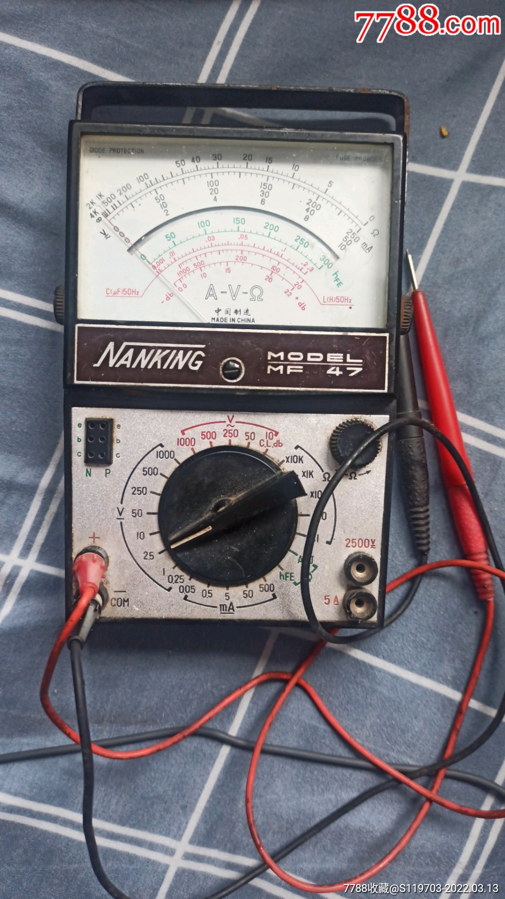 MF47万用表_万用/万能表_二手杂货店【7788收藏__收藏热线】