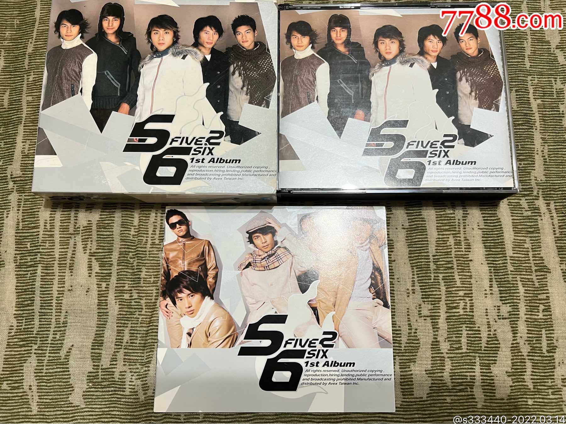 5566，1st_Album，CD+VCD，轻微细纹，播放正常。_音乐CD_湾湾直邮原版专卖【7788收藏__收藏热线】