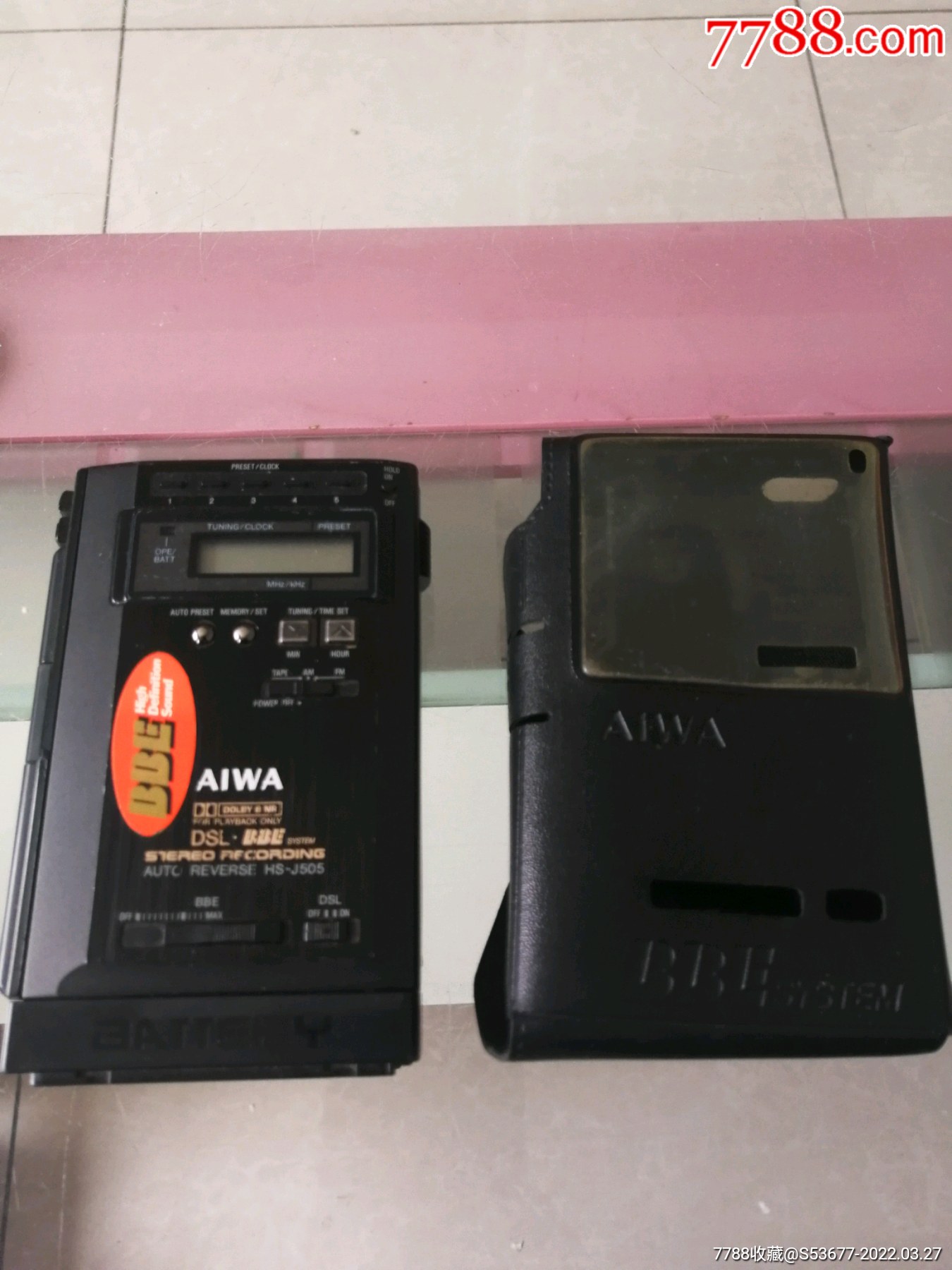 爱华HS-J505_随身听/mp3_老楷书屋【7788收藏__收藏热线】