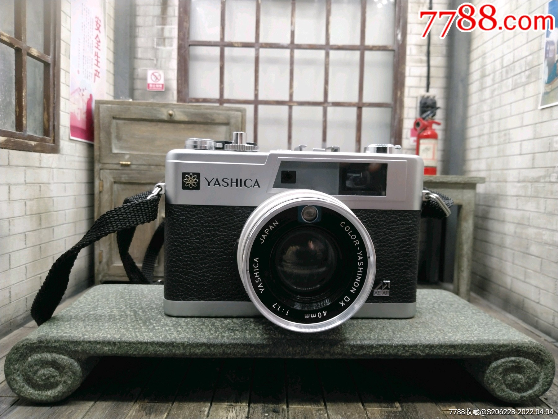 4498★YASHICA_ELECTRO-35GX旁轴相机/编号60504221__【7788收藏__收藏热线】