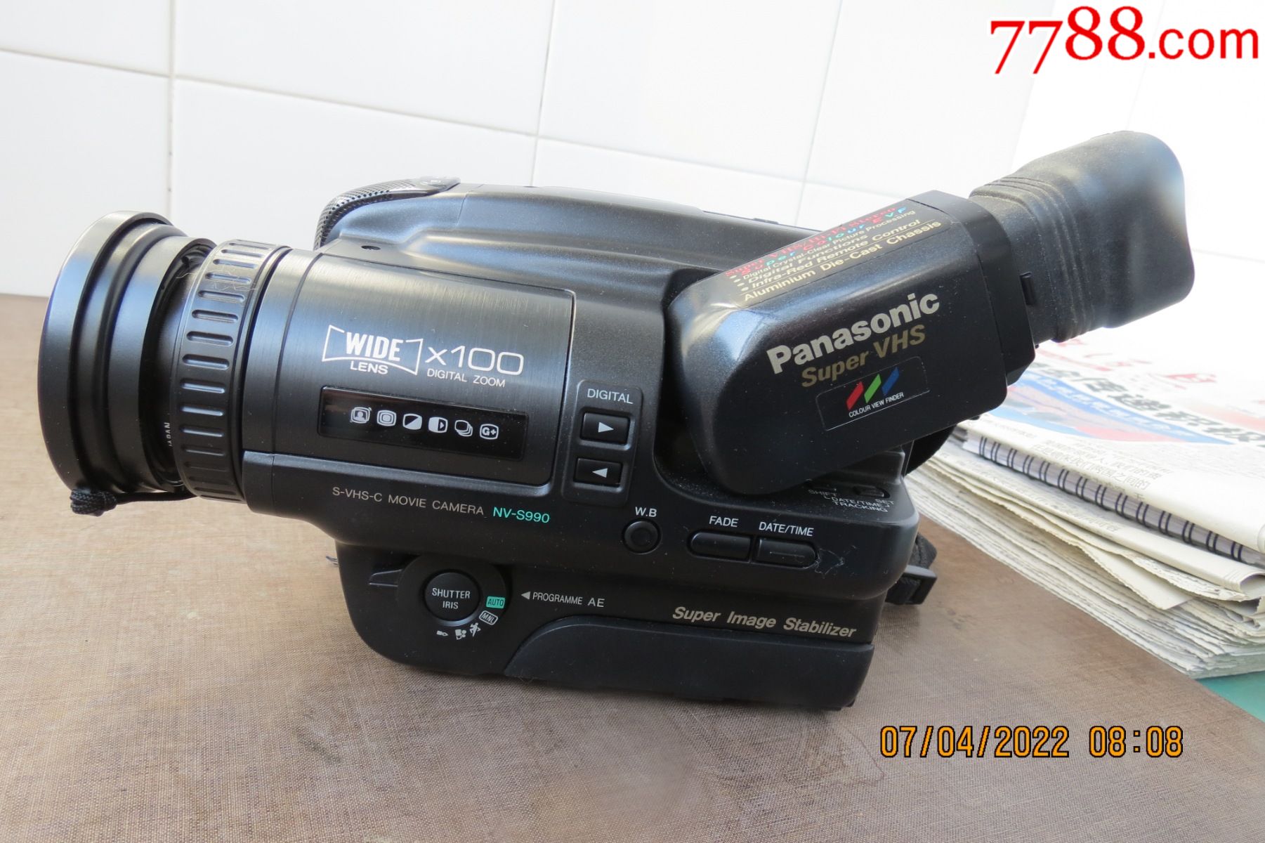 松下微型摄像机NV-990_摄像机/摄影机_西沟独侠【7788收藏__收藏热线】