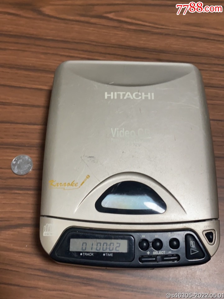 怀旧老vcd机日立DA-P77、vcd影碟机p77v请看描述__【7788收藏__收藏热线】
