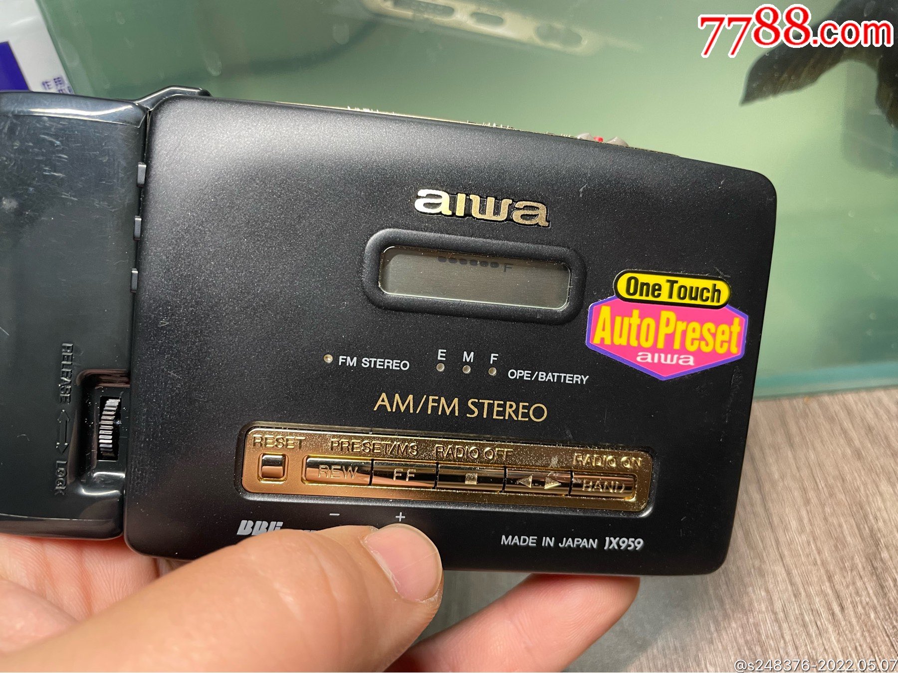 全新爱华JX959随身听，音质很好，功能正常，不带电池_随身听/mp3_古近玩物驿站【7788收藏__收藏热线】