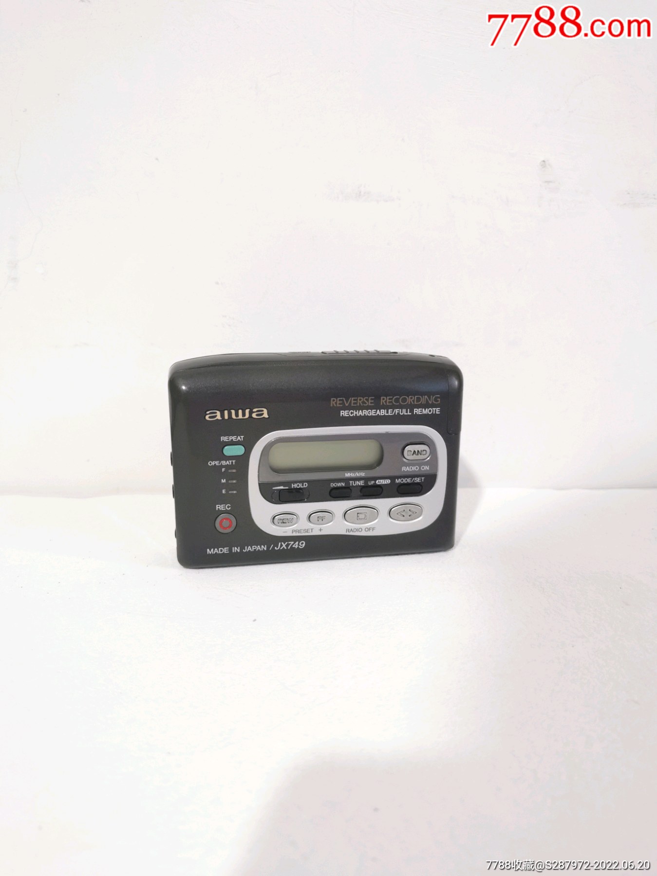 [2238]aiwa爱华JX749随身听_随身听/mp3_冬燕怀旧时光【7788收藏__收藏热线】