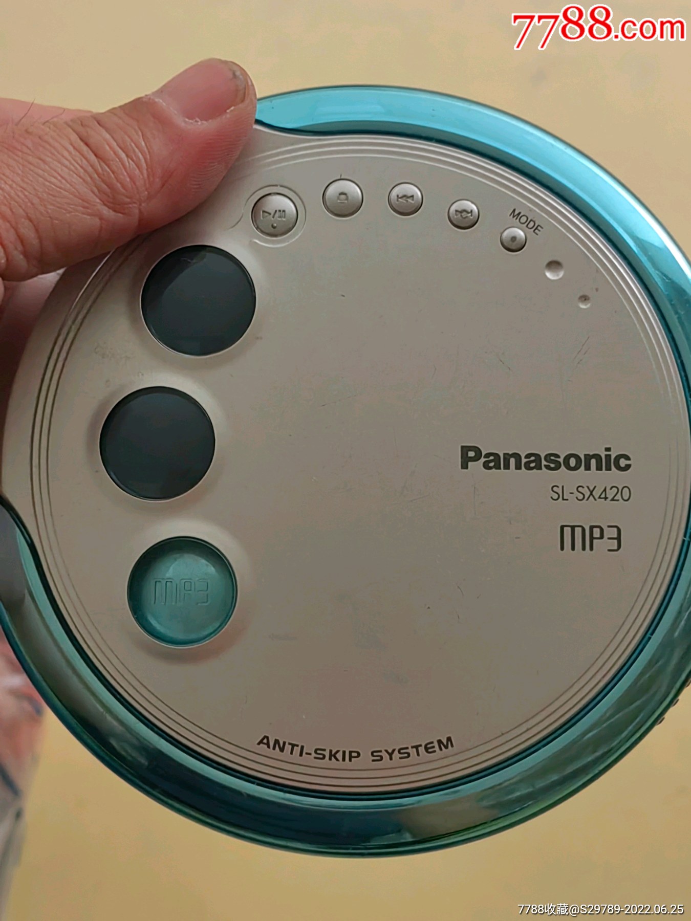 松下cd随声听-价格:30元-au30562780-随身听/mp3 -加价-7788收藏__收藏热线