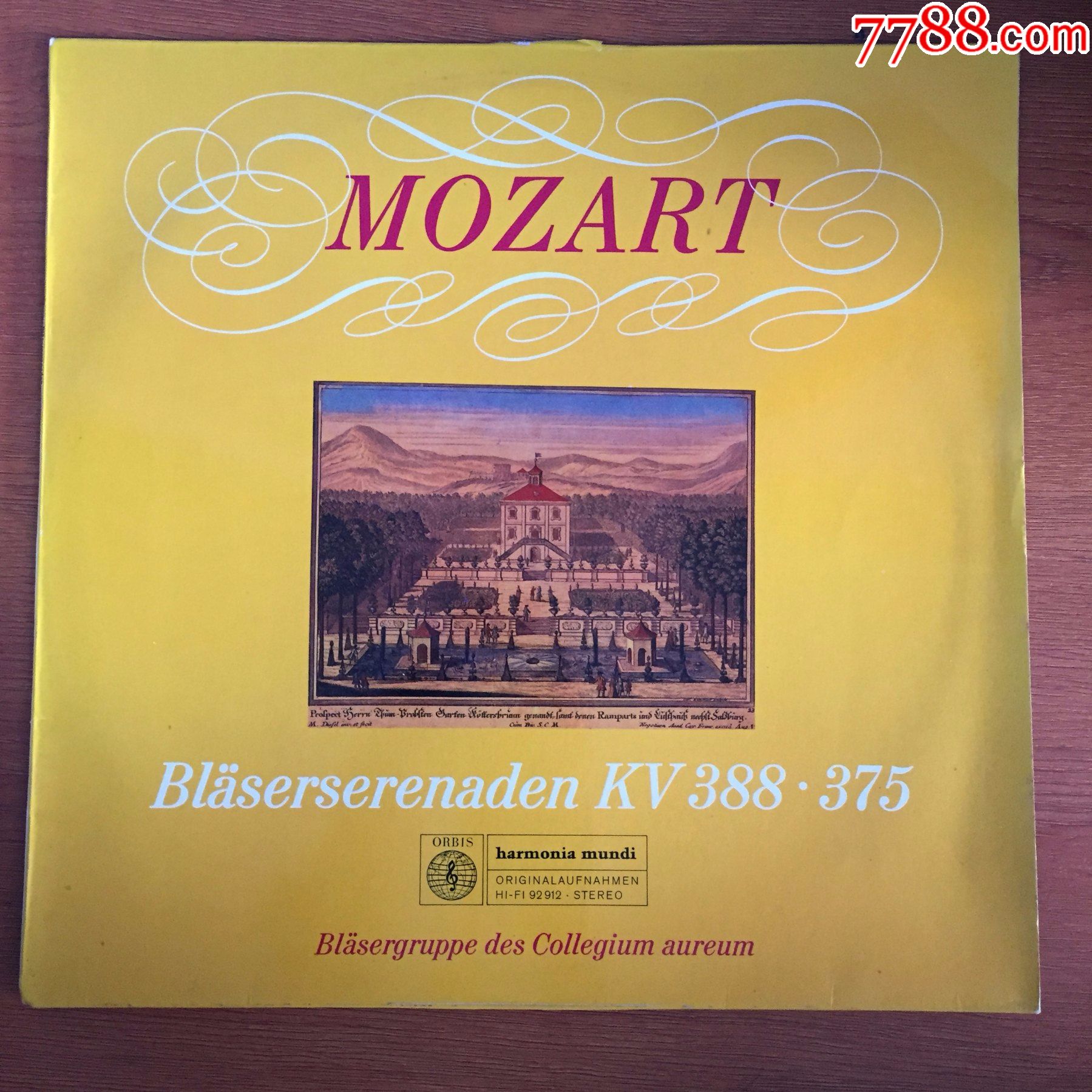 莫扎特古典音乐-12寸黑胶LP-A82_海外唱片/胶片_碟行音像制品店【7788收藏__收藏热线】