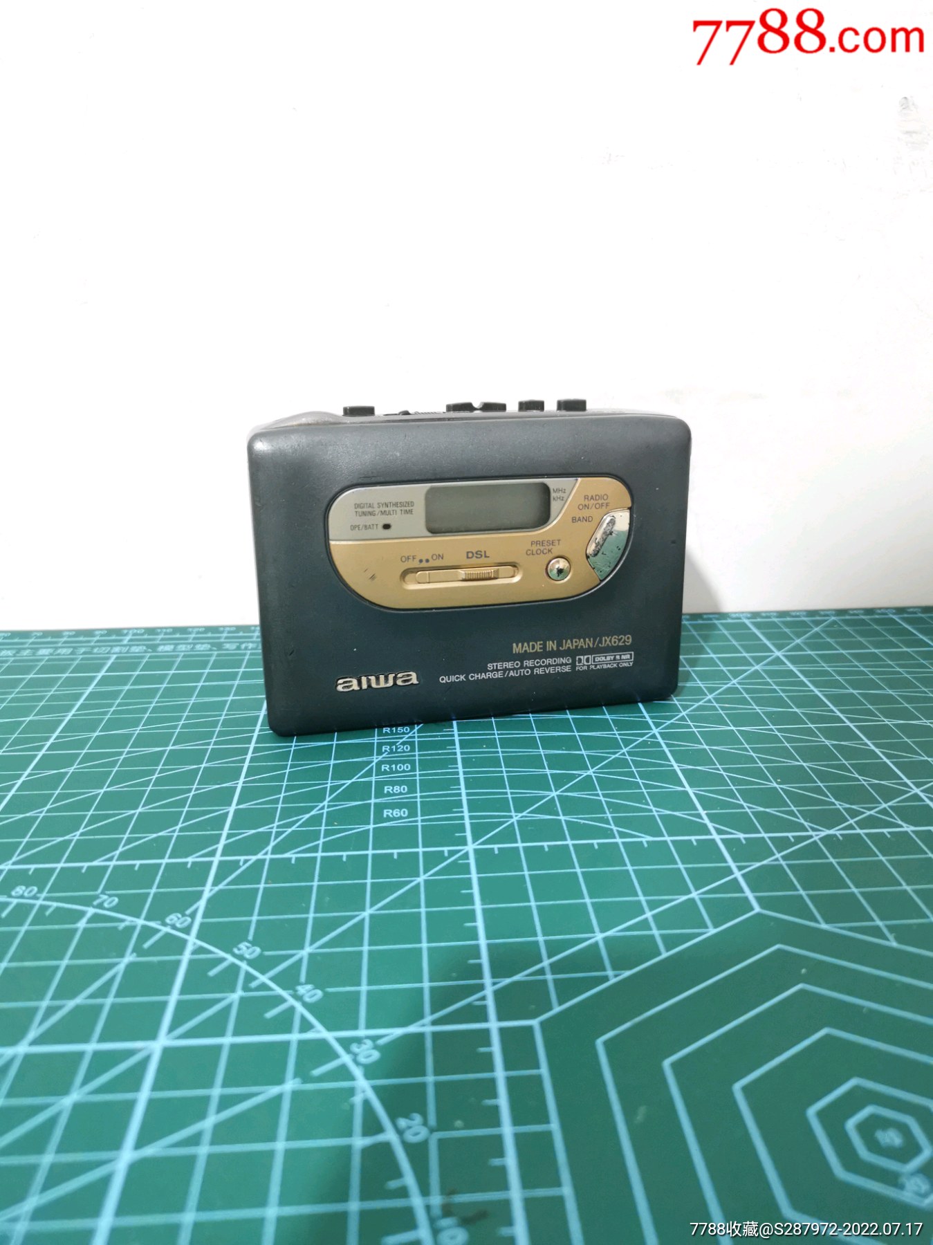 [2335]AIWA爱华JX629随身听_随身听/mp3_冬燕怀旧时光【7788收藏__收藏热线】