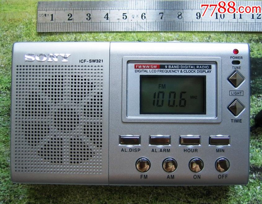 全新SONY索尼ICF-SW321收音机9波段_收音机_个人闲置物品【7788收藏__收藏热线】