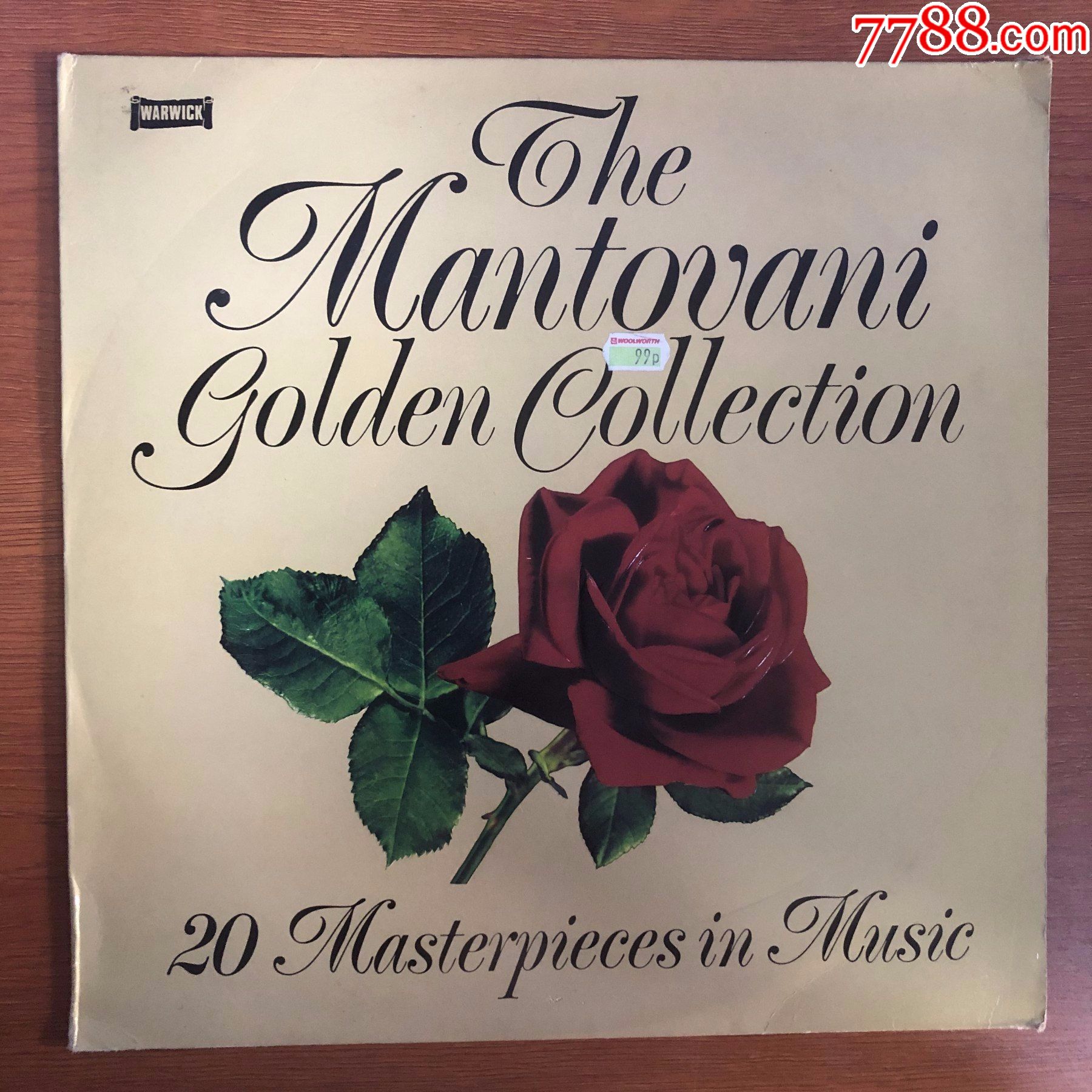 曼托瓦尼黄金收藏（20首音乐杰作）12寸黑胶LP-A23_海外唱片/胶片_碟行音像制品店【7788收藏__收藏热线】