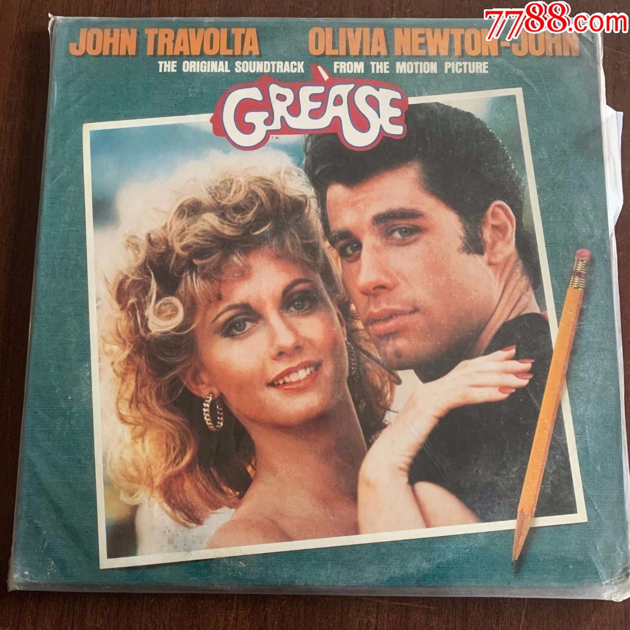 《油脂》(电影的原声配乐)A59十二寸2LP_老唱片_碟行音像制品店【7788收藏__收藏热线】