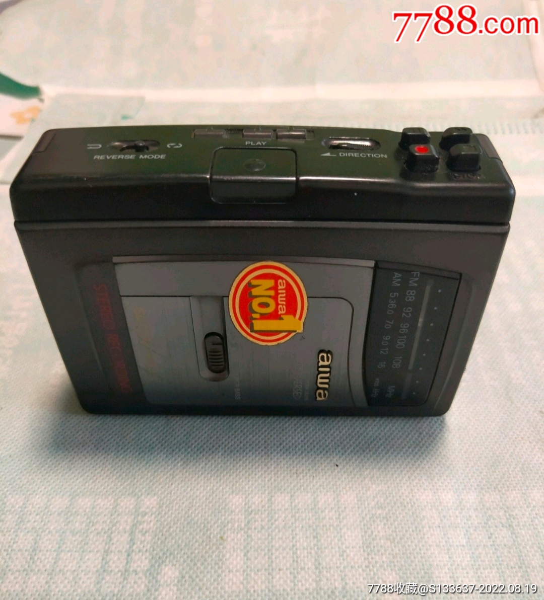 AIWA爱华HS-JS215随身听_随身听/mp3_沈阳老旧杂货【7788收藏__收藏热线】