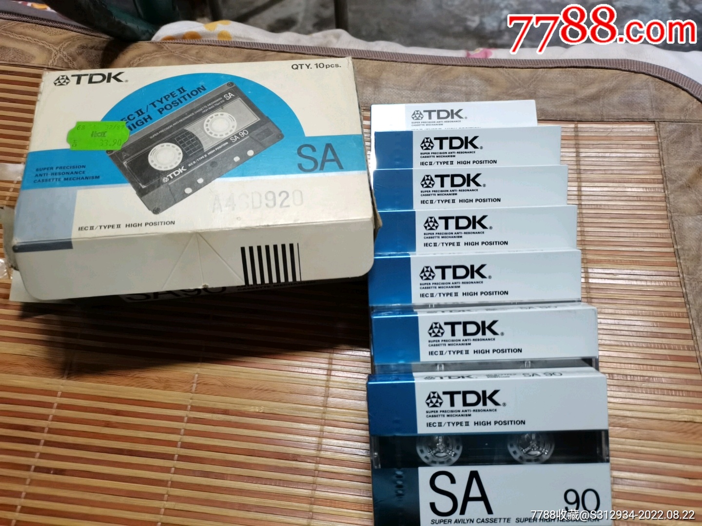 TDK.SA90，空白磁带_磁带/卡带_永乐旧货【7788收藏__收藏热线】