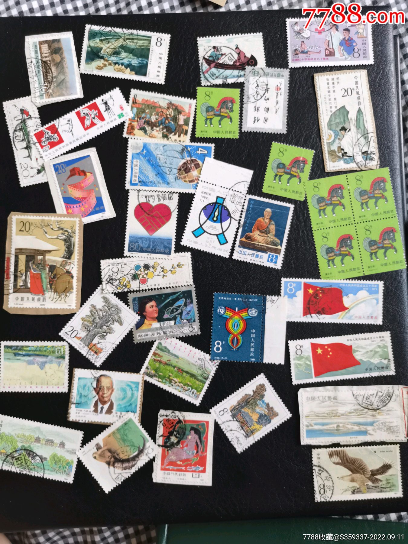 JT散票_“T”字邮票_方块大小【7788收藏__收藏热线】