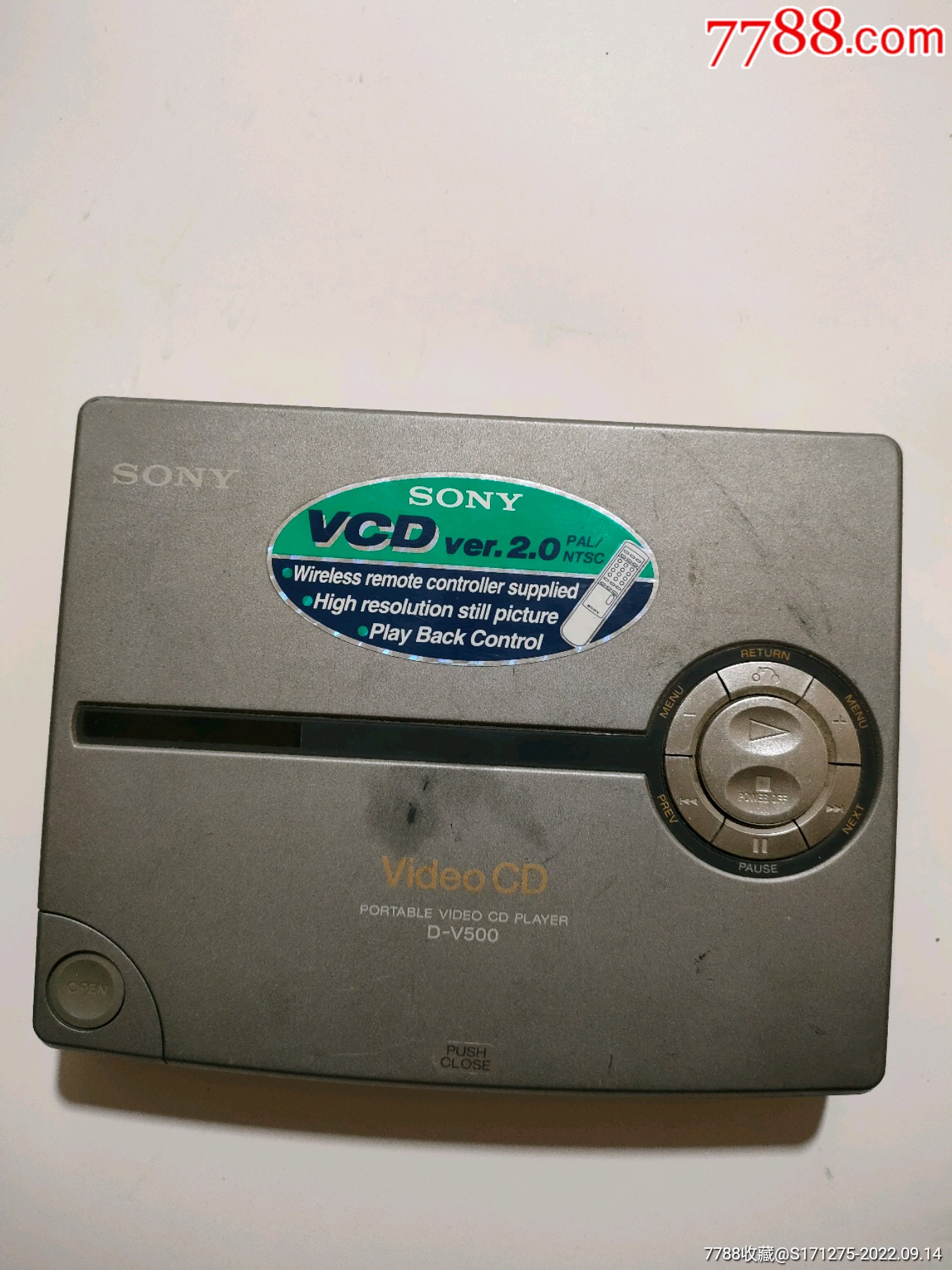 索尼CD，VCD随身听_随身听/mp3_木秀于林【7788收藏__收藏热线】