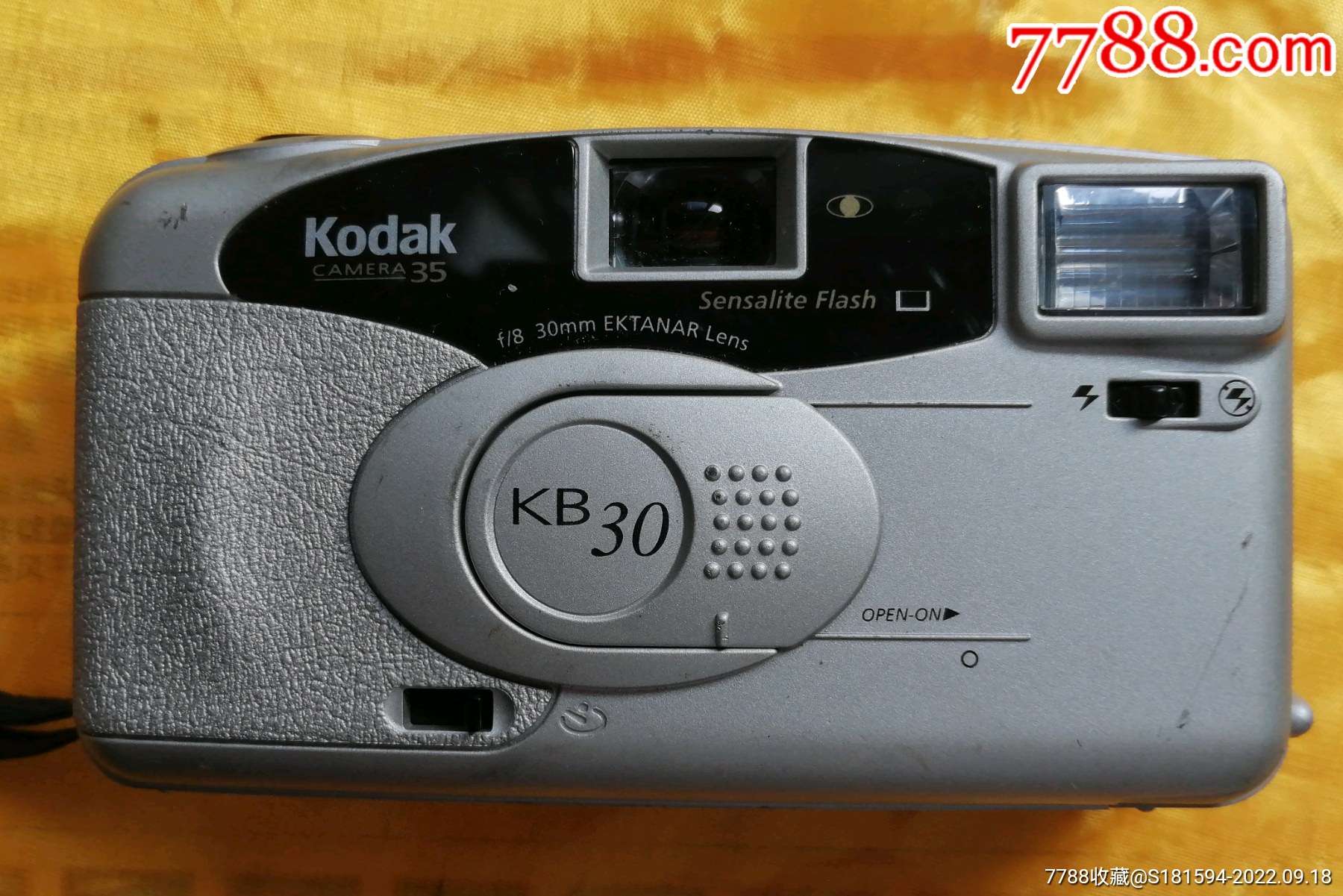 世界名牌柯达Kodak--KB.30型全自动胶卷相机_傻瓜机/胶片相机_金源发旧物铺【7788收藏__收藏热线】