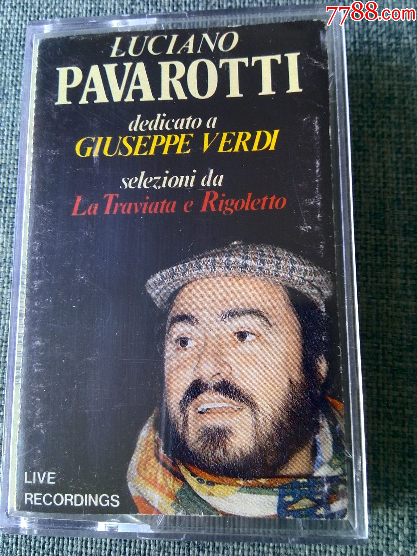 少见磁带，外国原版，1987年意大利版《PA＊AROTTI》帕瓦罗蒂演唱专辑-价格:165元-au31523293-磁带/卡带 -加价 ...