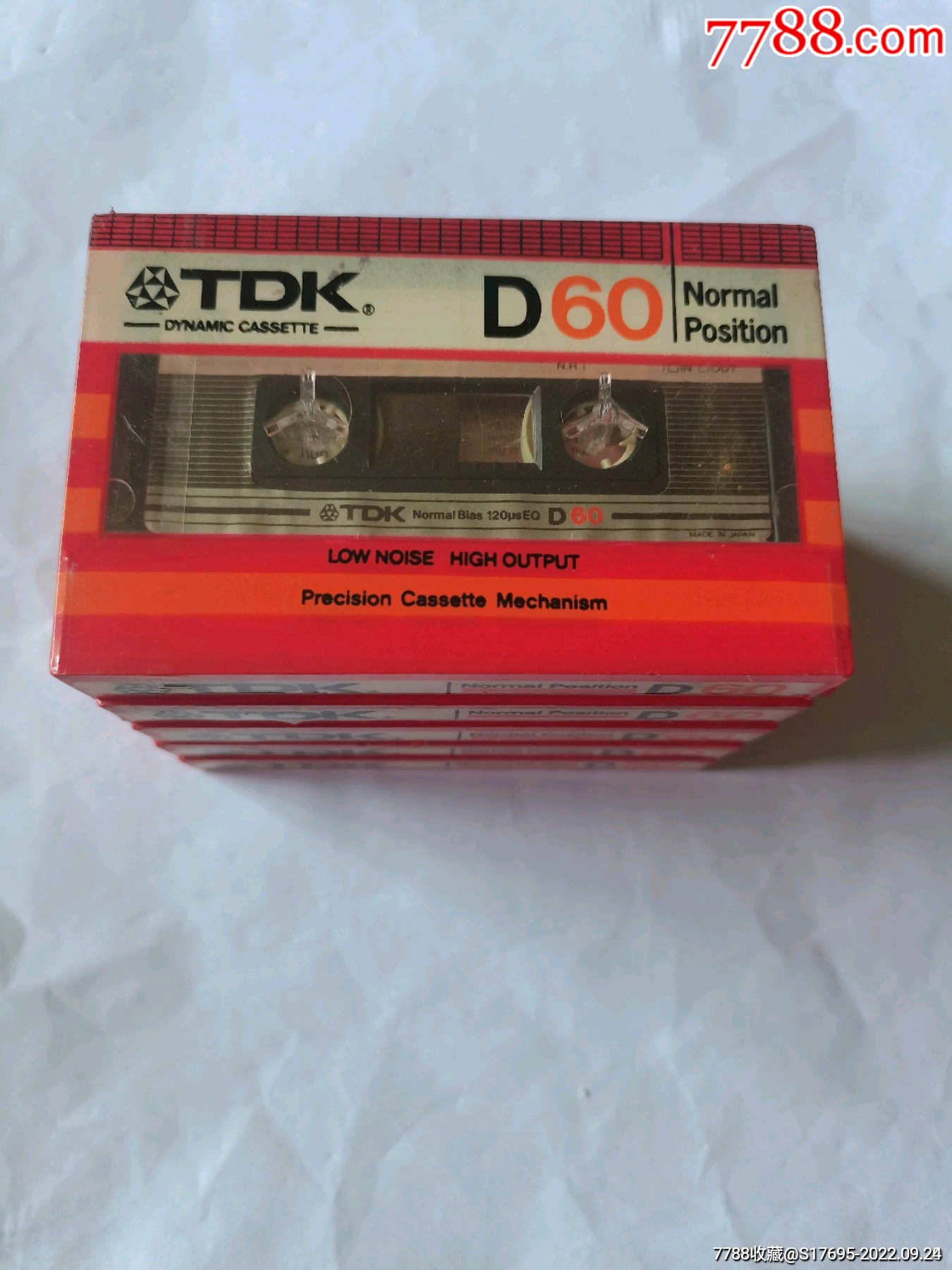 TDK一D60（未拆封）8盒_磁带/卡带_樵川书店【7788收藏__收藏热线】