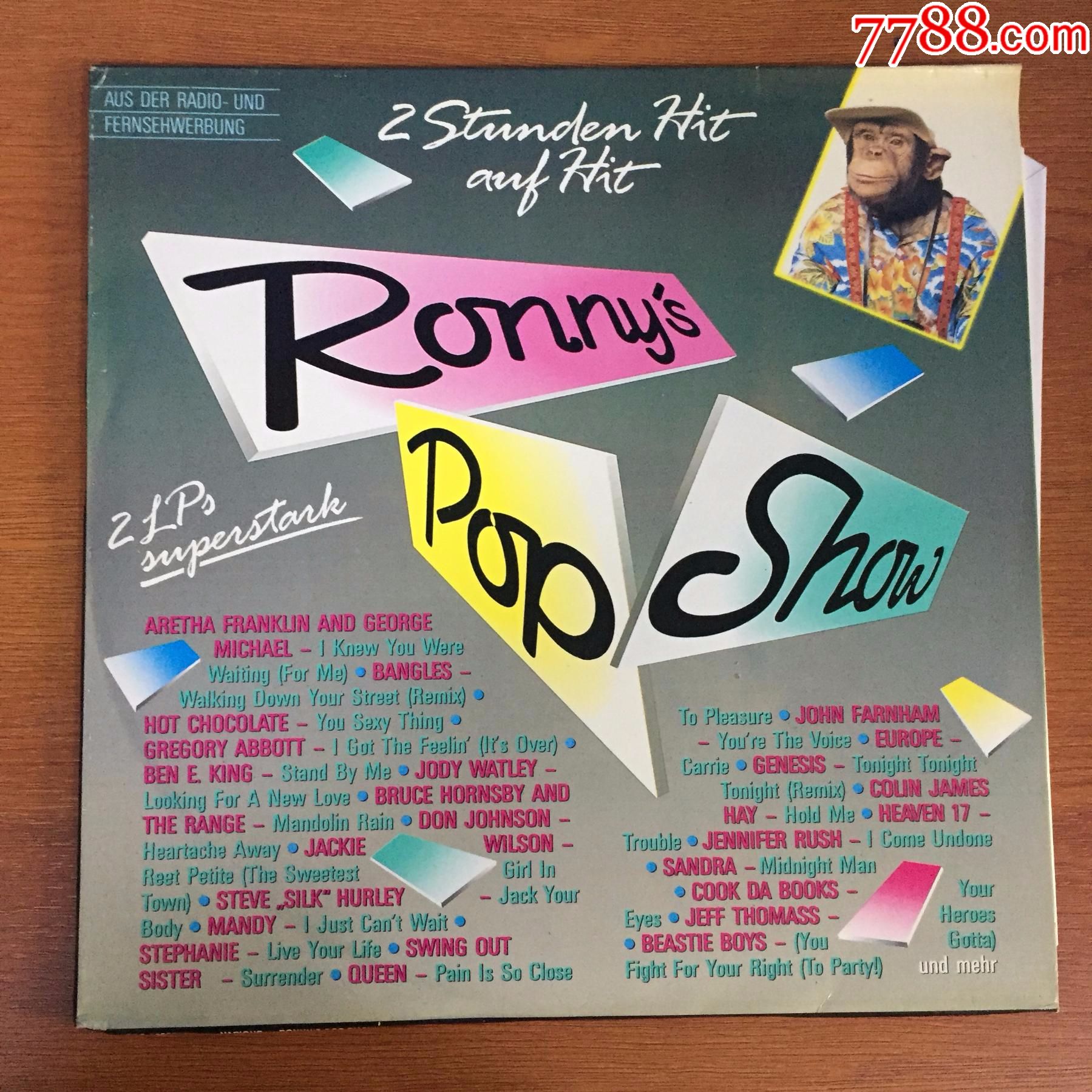 RonnysPopShow9-12寸黑胶2LP-A65__【7788商城】